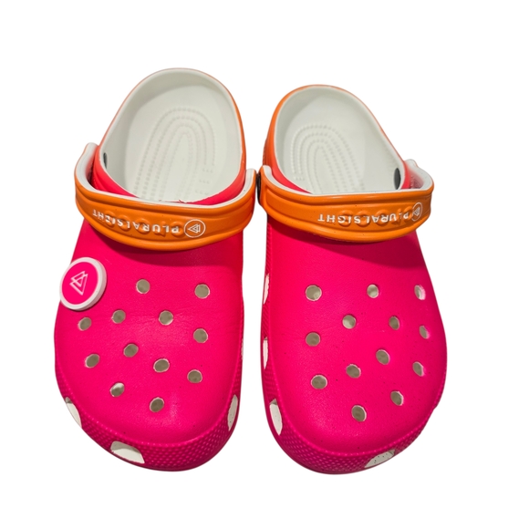 CROCS | Shoes | Crocs Plural Sight Unisex Pink And Orange Water Shoesus ...